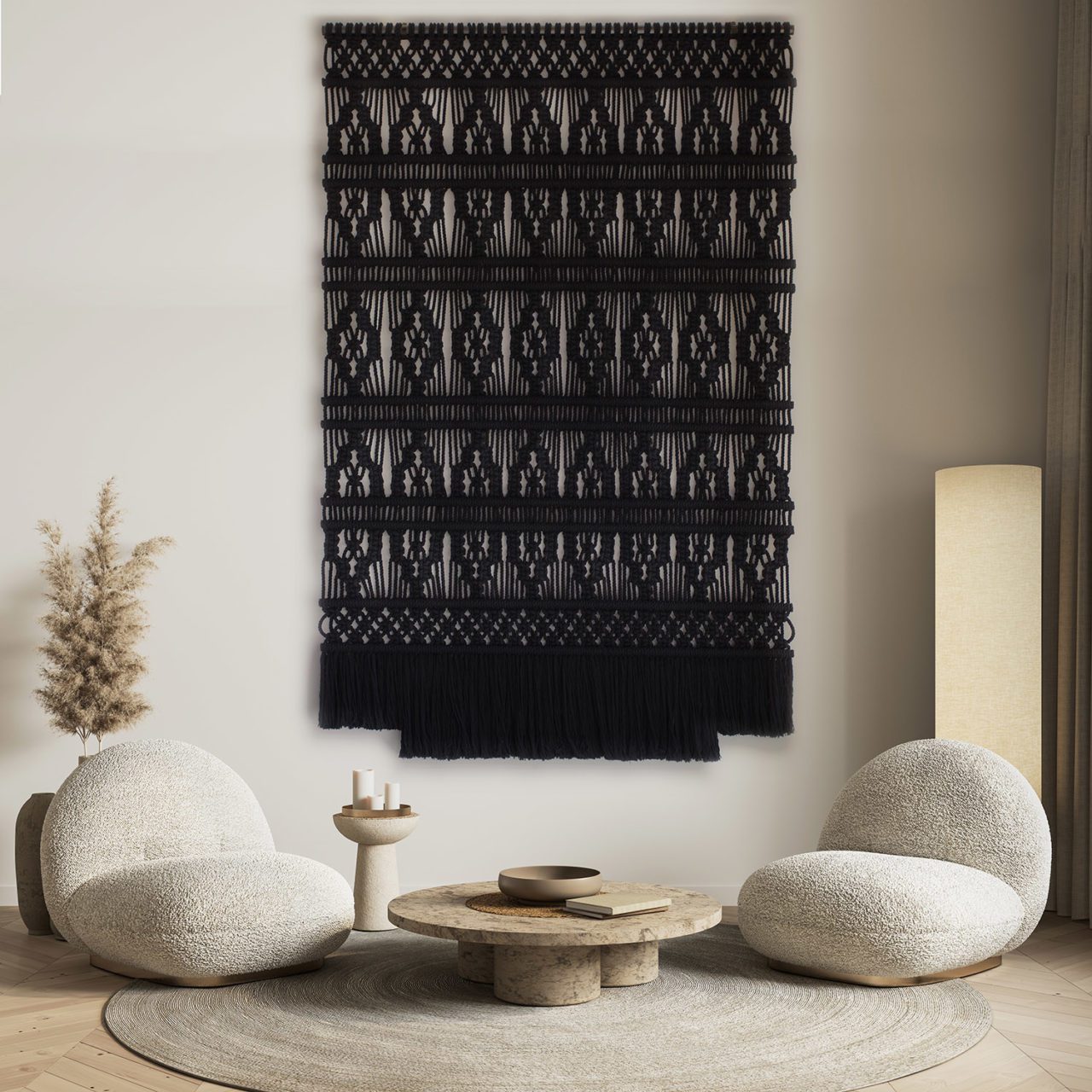 Macrame High-End Exclusive Wallhangings for your Interior by Milla Novo